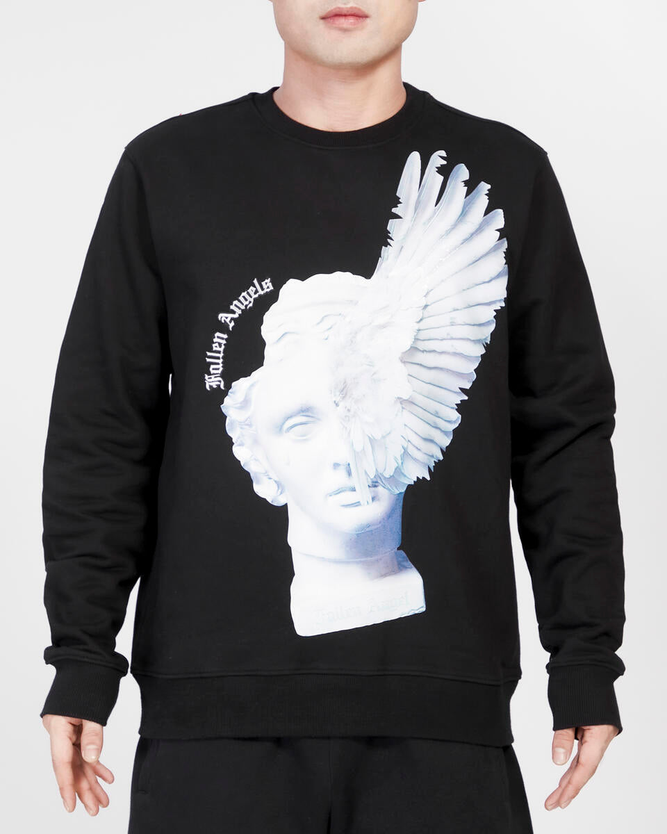 ROKU FALLEN ANGEL L/S CREW SWEATER – D2ICHI - Official Store for ...