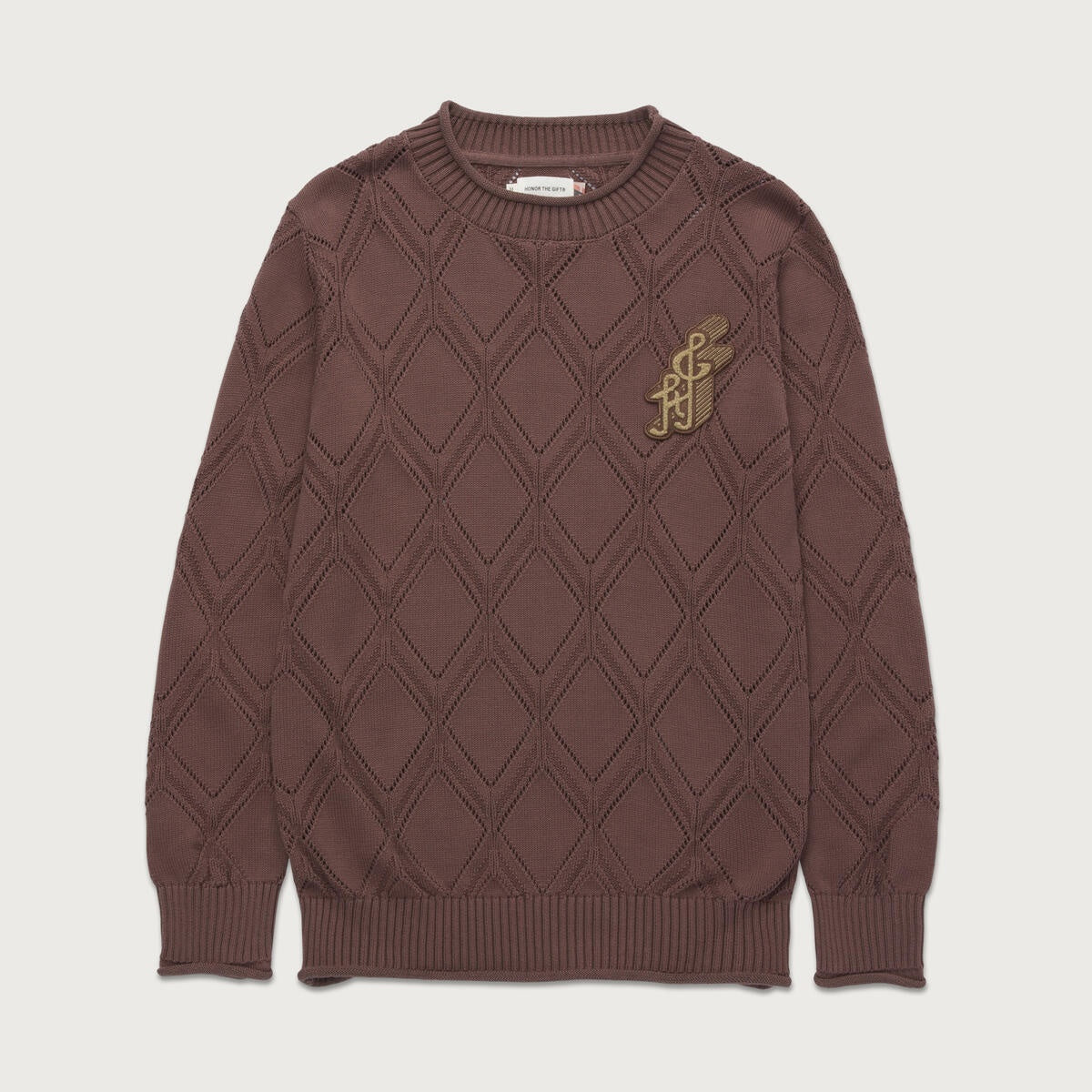 HONOR THE GIFT MEN DIAMOND KNIT SWEATERS – D2ICHI - Official Store for ...