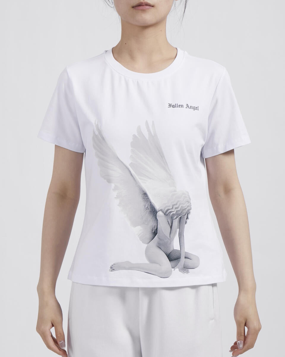 ROKU STUDIO WOMEN FALLEN ANGEL CRYING TEE – D2ICHI - Official Store for ...