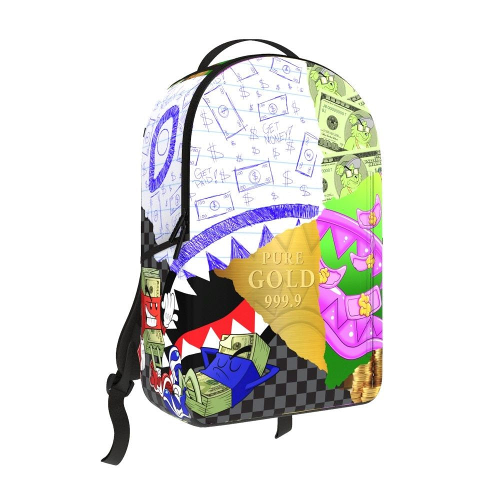 SPRAYGROUND MEAN MONEY COLLAGE BACKPACK – D2ICHI - Official Store for ...