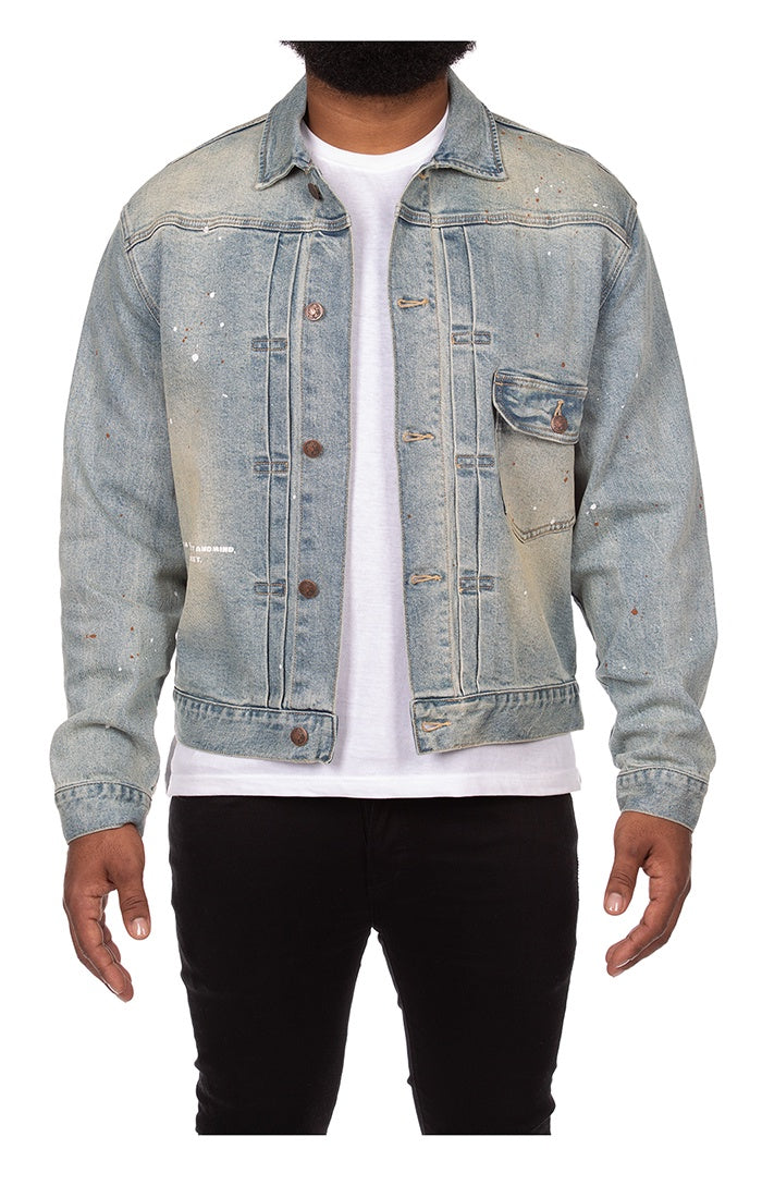 BBC MEN BB DIPPER DENIM JACKET – D2ICHI - Official Store for Premium ...